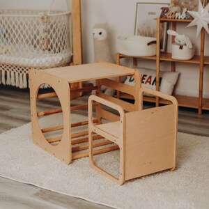 Active Cube Climbing Frame Set, Toddler Furniture, Play Table for Kids ...