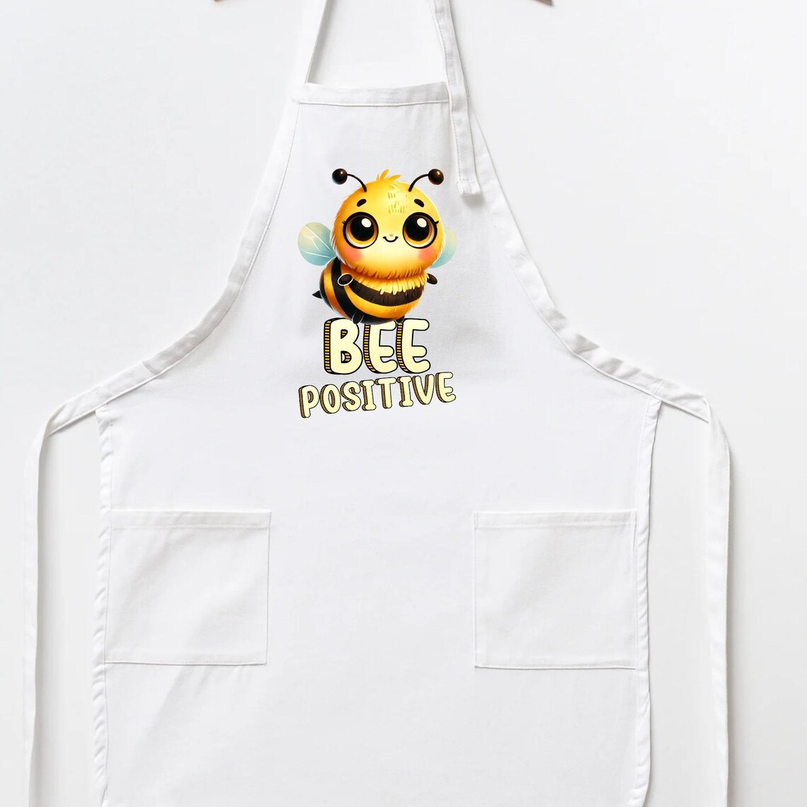 Queen Bee Apron, Bee Positive Apron, Mom Apron, Baking Apron, Nature ...