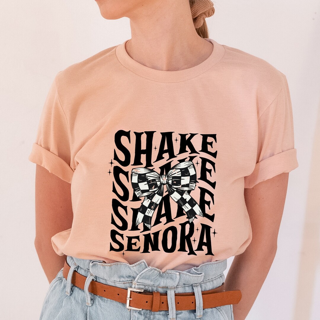 Shake Shake Shake Senora Shirt, Funny Halloween Shirt, Retro Halloween ...
