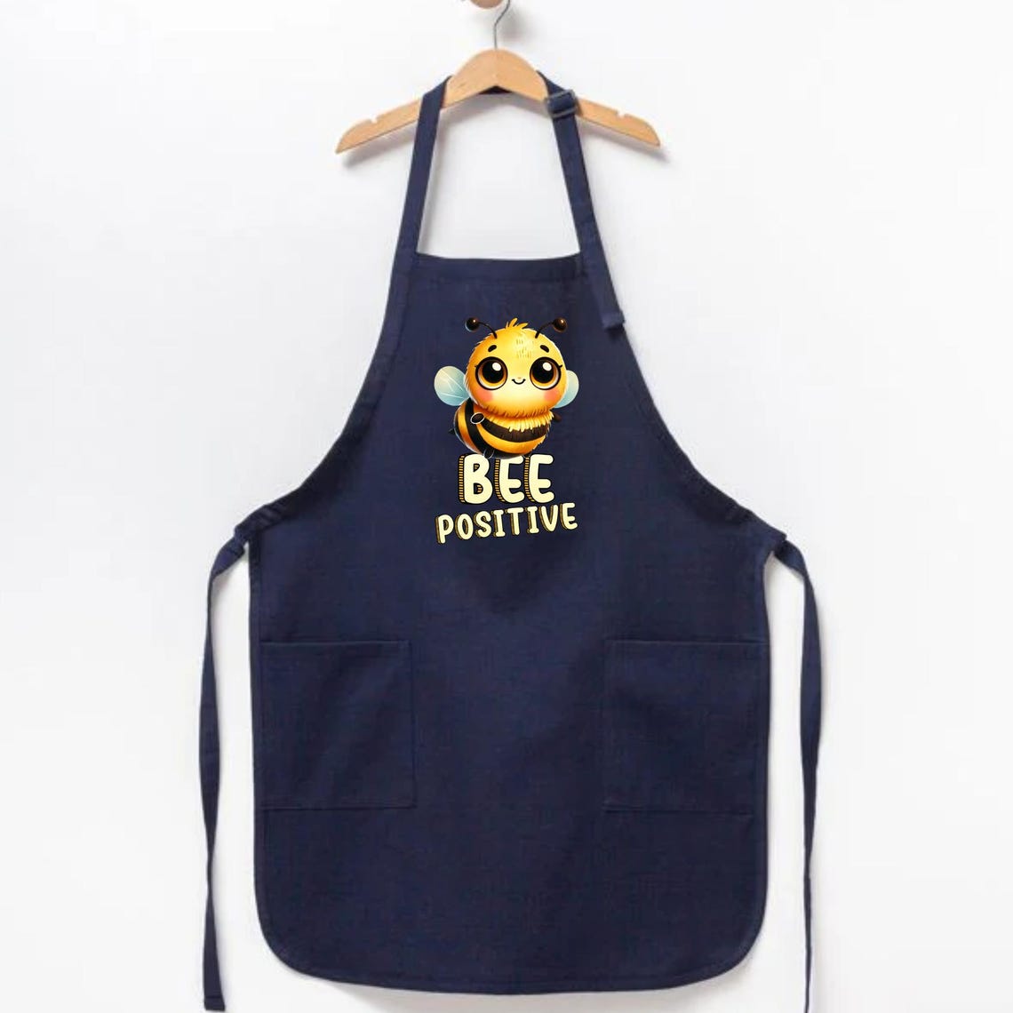 Queen Bee Apron, Bee Positive Apron, Mom Apron, Baking Apron, Nature ...