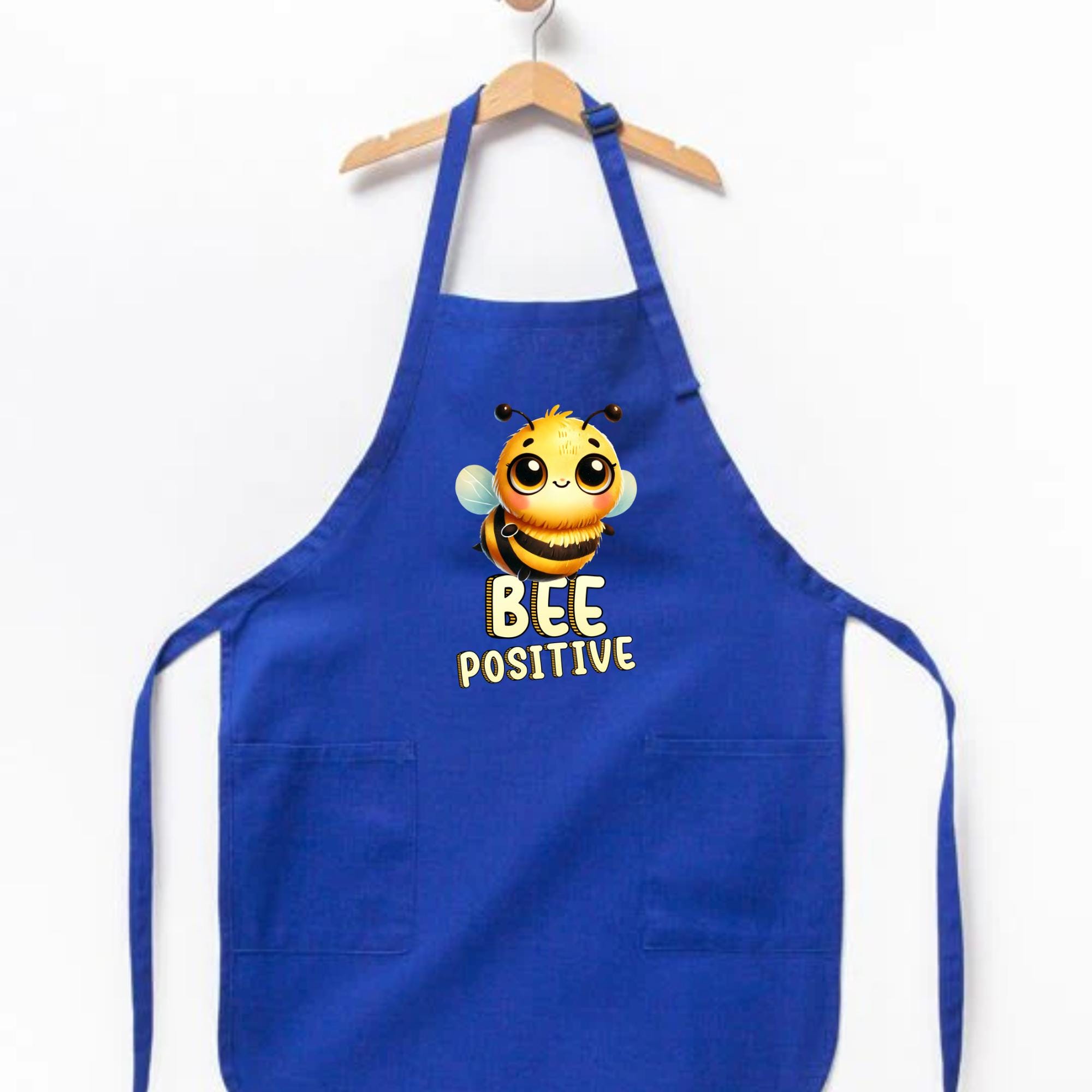 Queen Bee Apron, Bee Positive Apron, Mom Apron, Baking Apron, Nature ...
