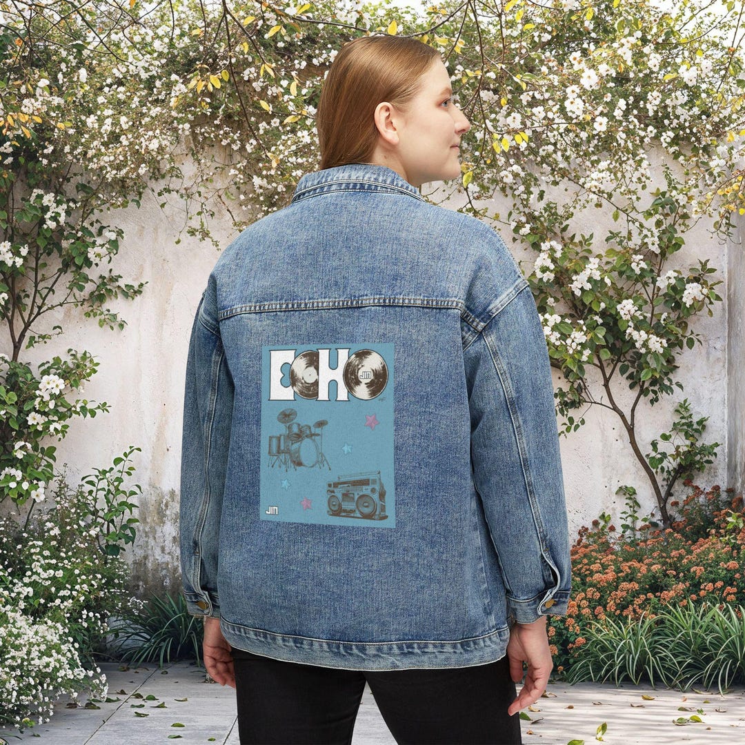 BTS Jin ECHO Design Womens Denim Jacket, Concert Outfit, Runseokjin ...