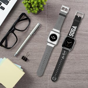 BTS SUGA Apple Watch Strap, Min Yoongi White Finger Heart Logo, Korean ...