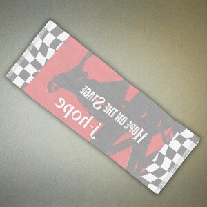 J-hope HOTS Hope on the Stage Light Scarf, B&w Checkered, Concert Tour ...