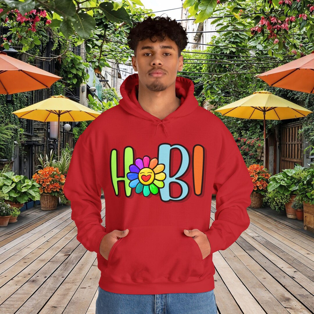 BTS J-hope Hope World Hobi Rainbow Flower Hoodie Sweatshirt Unisex ...