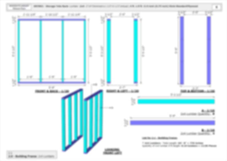 DIY 27 Gallon Bin Storage Rack Plan 3x4 Tote Shelf PDF Instant Easy ...