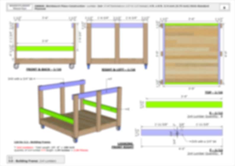 DIY Flip Top 4x4 Workbench Plans, Rotating Bench to Miter Saw Station ...