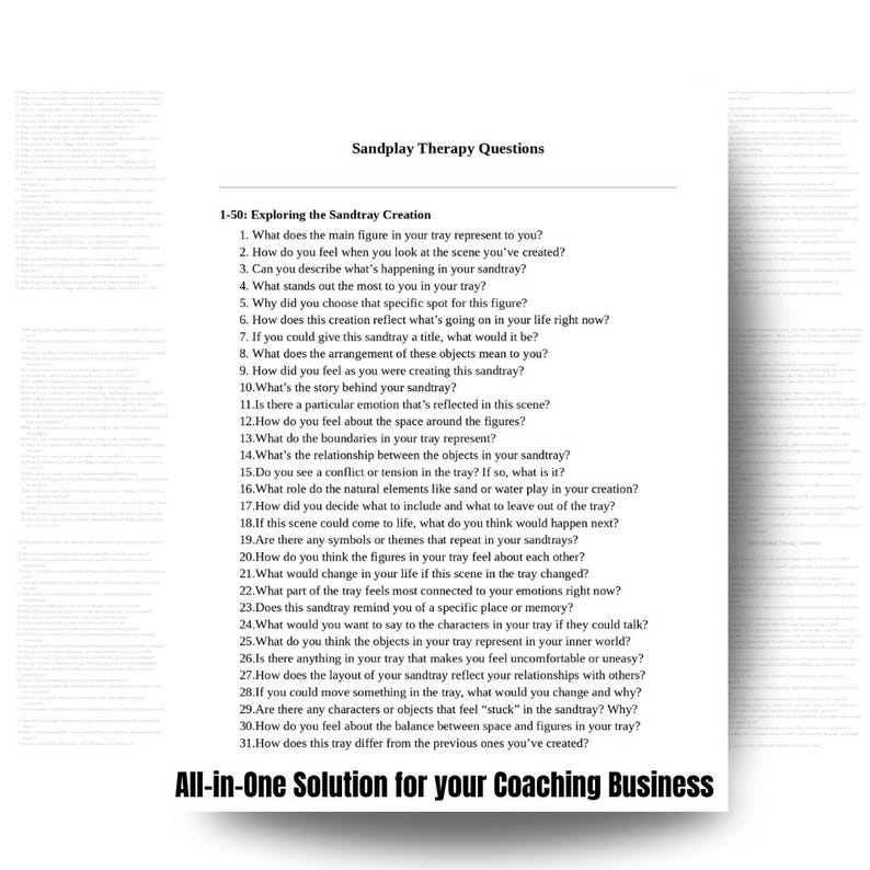 Sandplay Therapy Questions, Sandtray Therapy, Child Counseling, Child ...