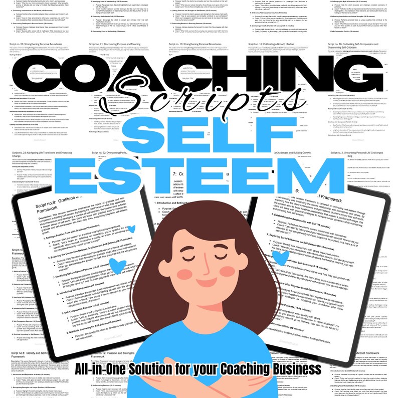 Self Esteem & Self Worth Scripts, Self Esteem Therapy, Self Confidence ...