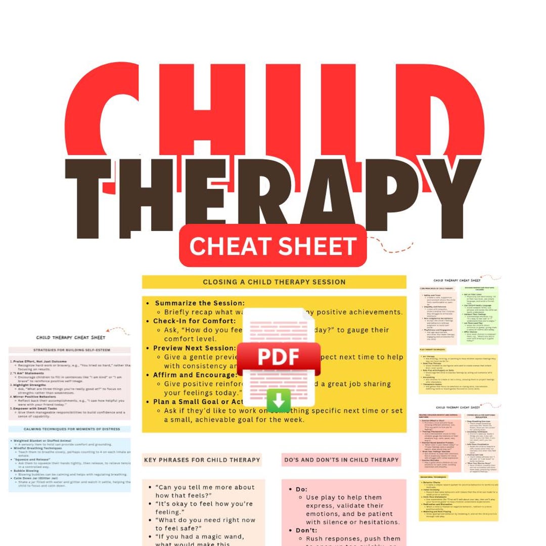 Child Therapy Counseling | Kids Child Therapy Worksheet Workbook ...
