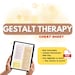 Gestalt Therapy Cheat Sheet, Gestalt Therapist Worksheets, Therapy ...