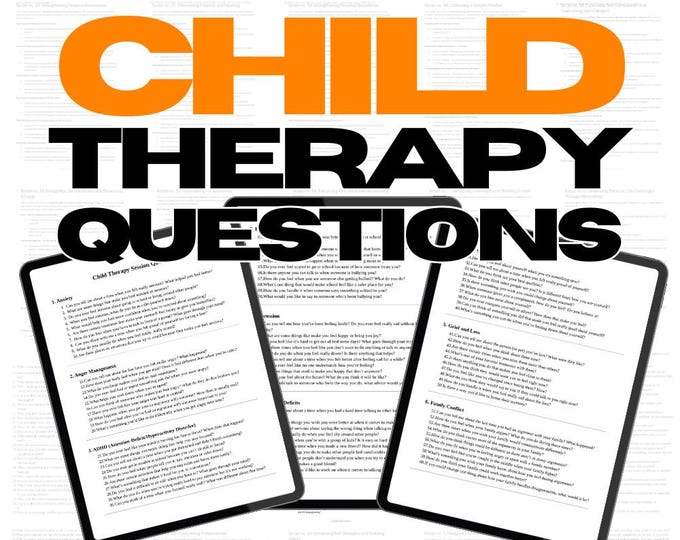 Child Therapy Session Questions, Children Therapy Resources, Kid ...
