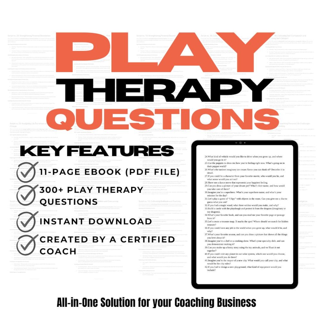 Play Therapy Questions, Play Therapy Session, Play Therapy Tools, Play ...