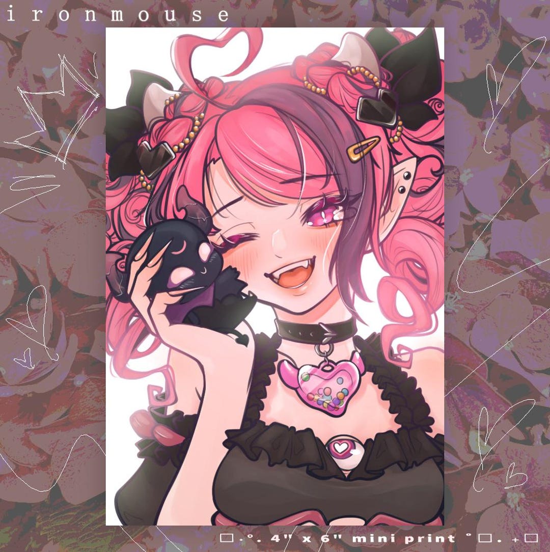 Ironmouse Brat Princess - Art Print - Etsy