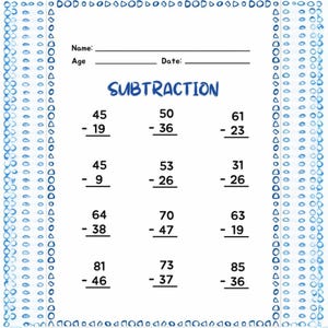 Grade 2 Math Workbook - Printable Worksheets for Addition ...