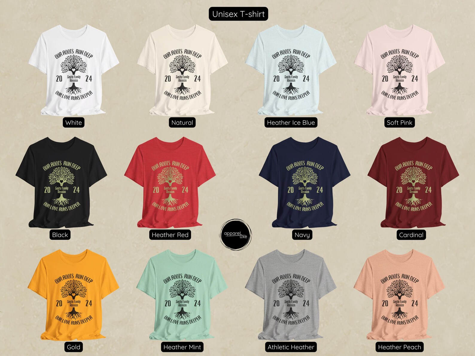 Personalized Christian Family Reunion Shirt, Unisex Family Reunion T ...