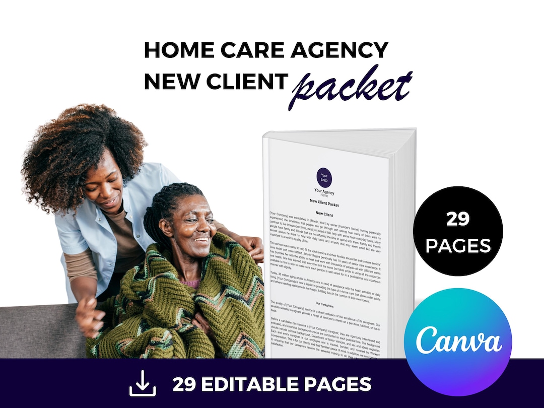 Home Care New Client Packet Template | Comprehensive Onboarding ...