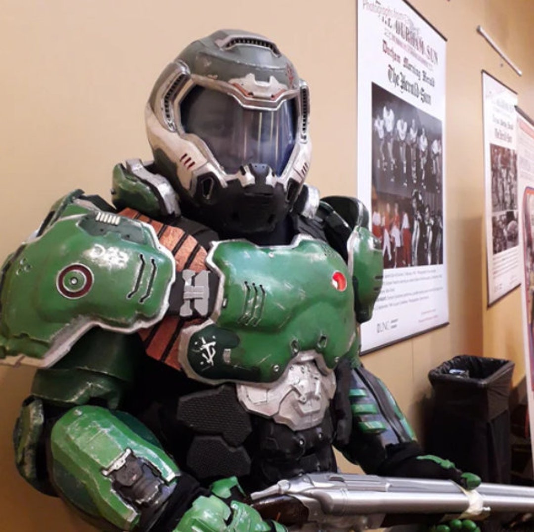 Wearable DOOM Slayer Full Body Armor 1:1 Cosplay Prop High Quality ...