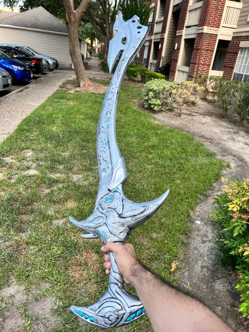 Excalibur Sword Tomb Raider 1:1 Cosplay Prop High Quality Printed Hand ...