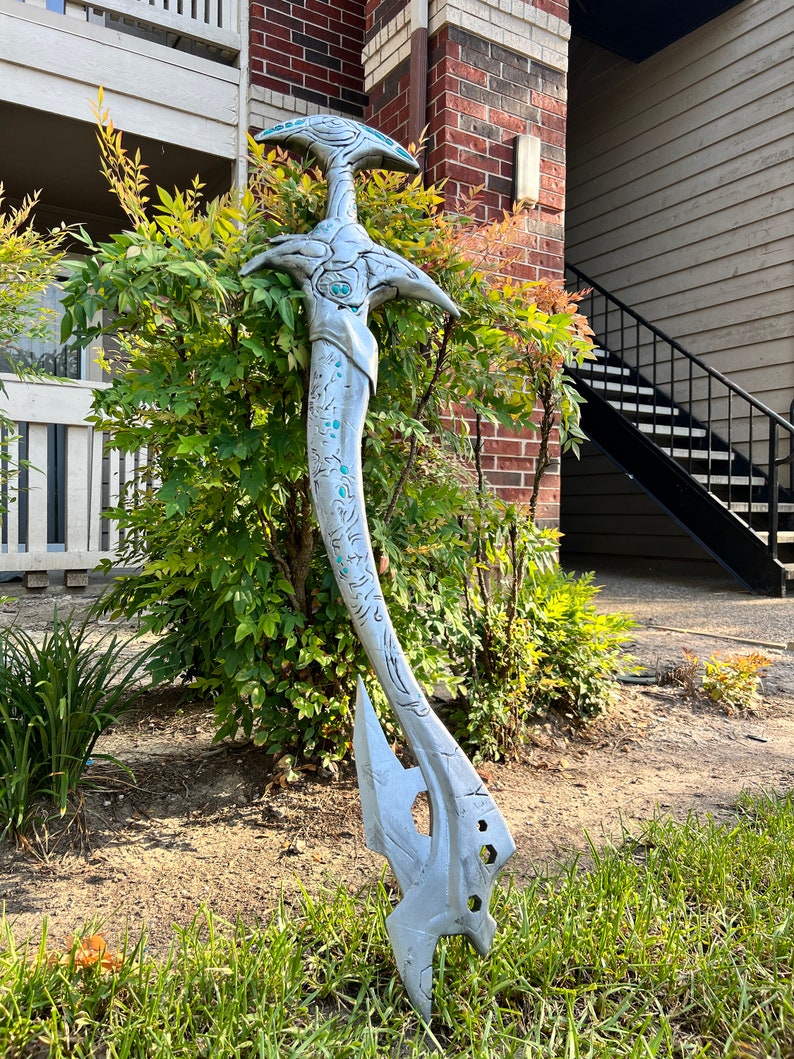 Excalibur Sword Tomb Raider 1:1 Cosplay Prop High Quality Printed Hand ...