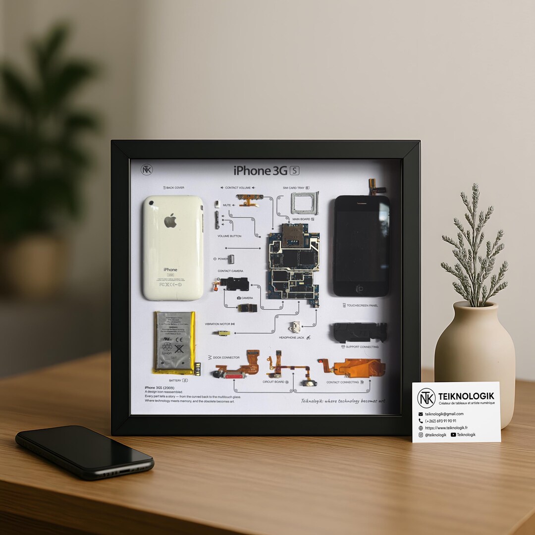 IPhone 3gs A1303 Digital Teardown Model - Etsy
