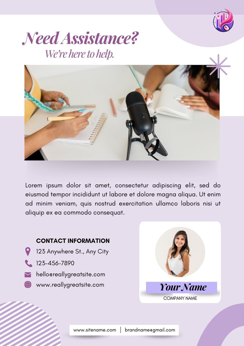 Invoice Template - Editable Small Business Invoice - Workflow Template ...