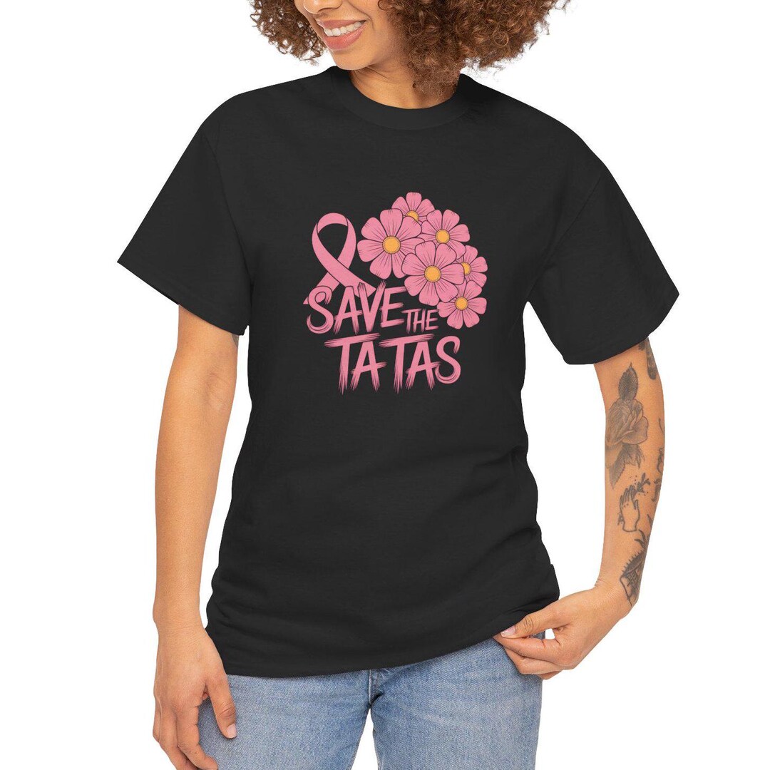 Save the Ta-tas Shirt, Breast Cancer Awareness Shirt, Breast Cancer ...