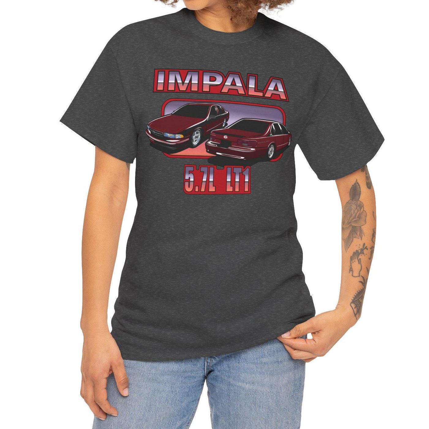 Chevrolet Impala SS 1994-1996 Caprice SS Shirt Car Enthusiast Gifts ...