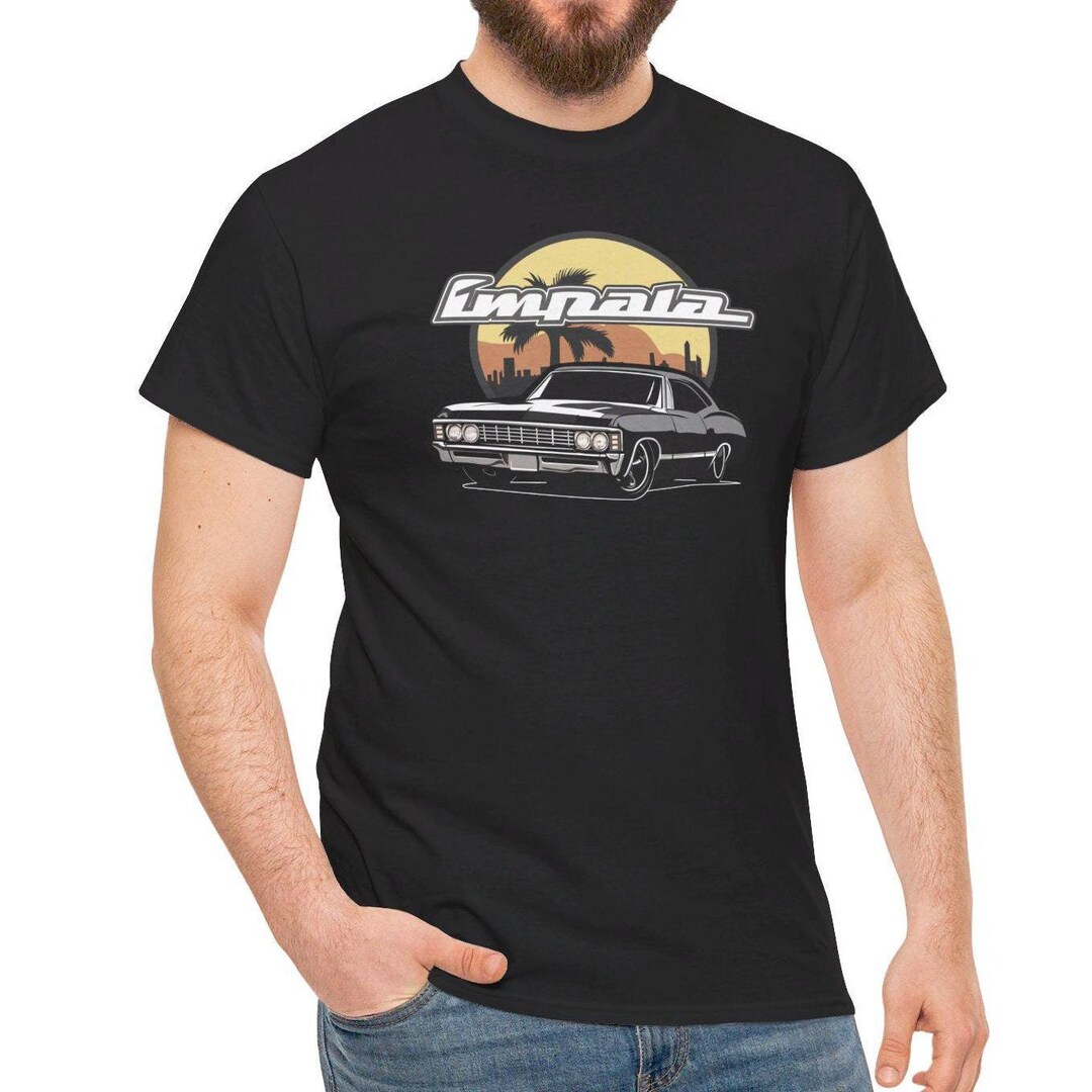 Chevrolet Chevy Impala T-shirt Tshirt Tee Muscle Car Vintage Retro - Etsy