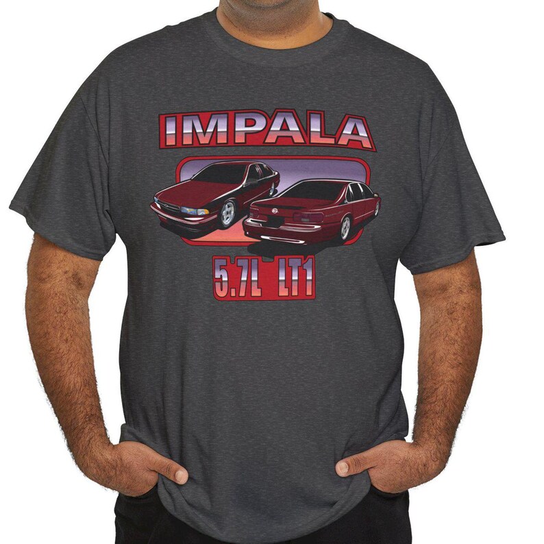 Chevrolet Impala SS 1994-1996 Caprice SS Shirt Car Enthusiast Gifts ...