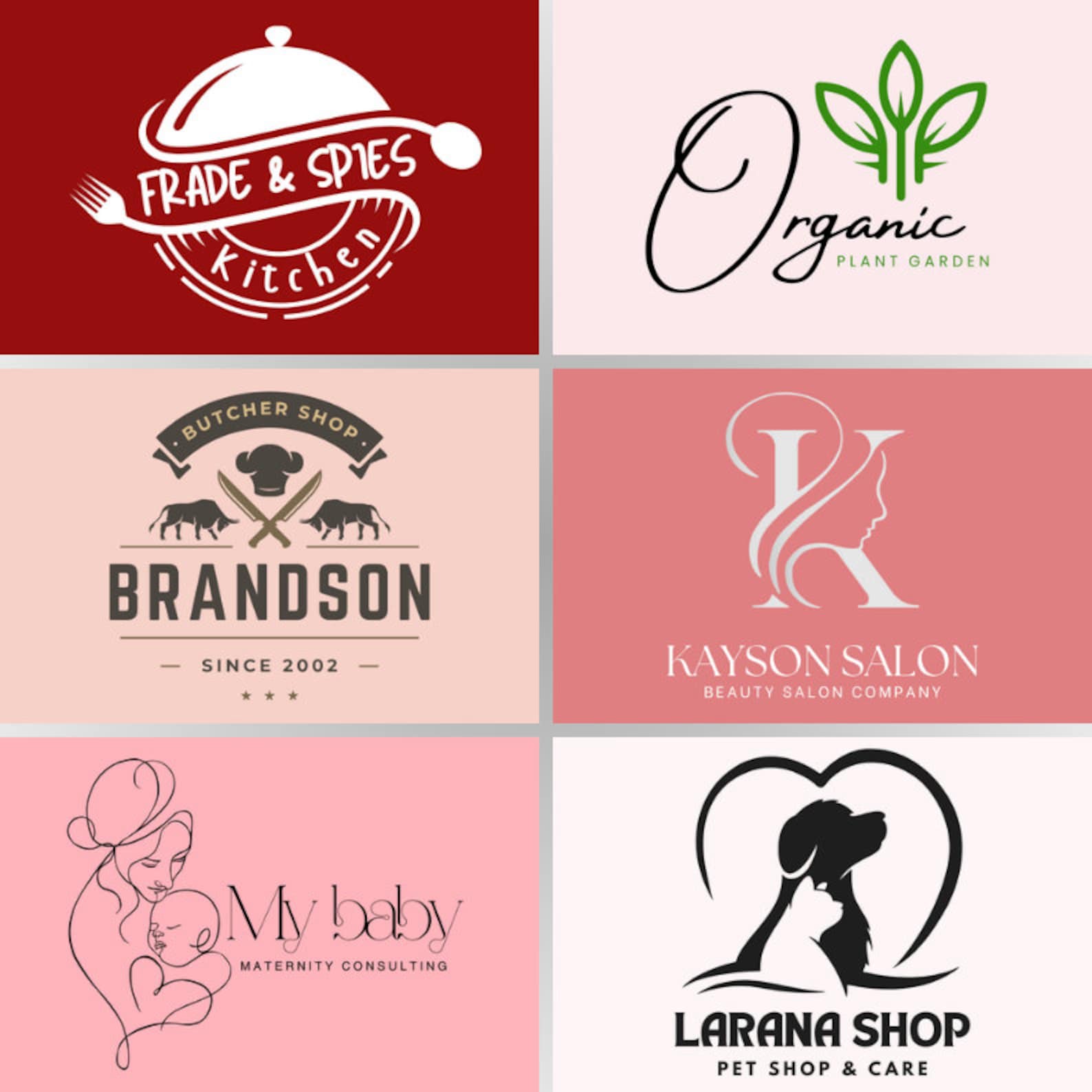 Custom Logo Design for Your Business Professional Logos Photography ...