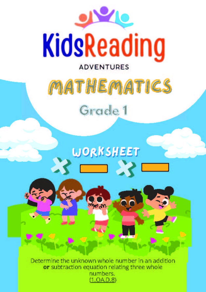 Grade 1 Math: Determine the Unknown Whole Number in Addition or ...