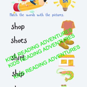 Reading Scholars: Digraphs - Ch, Sh, Th, and Wh - Etsy
