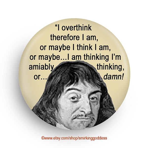 I Think Therefore - Etsy
