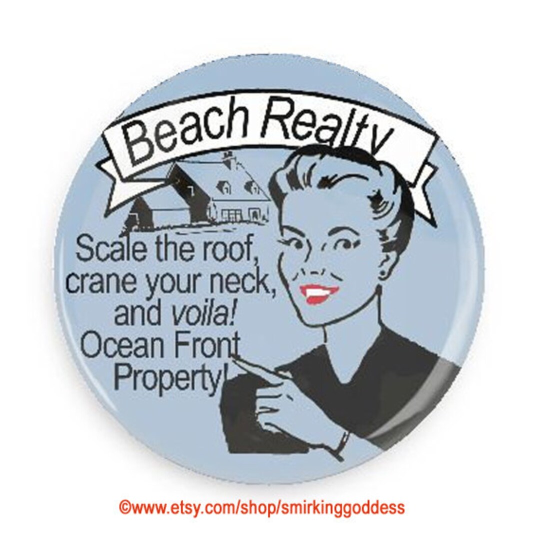Funny Realtor Fridge Magnet or Realtor Pinback Your Choice - Etsy