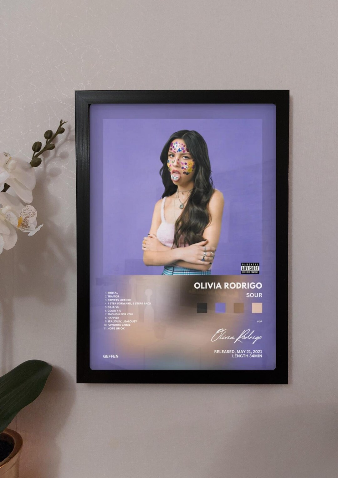 Sour Olivia Rodrigo Painting - Etsy