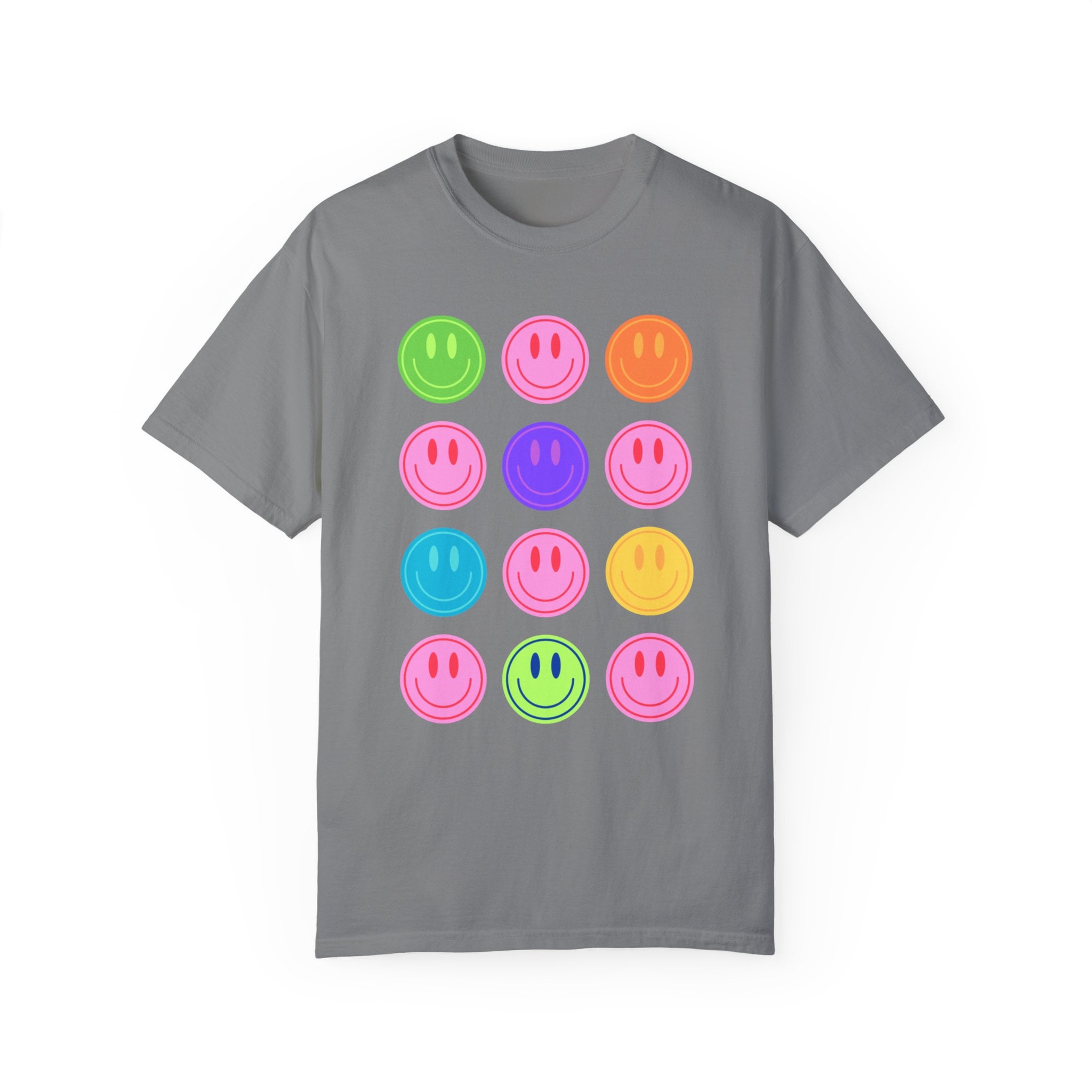 Smiley Face T-shirt - Etsy