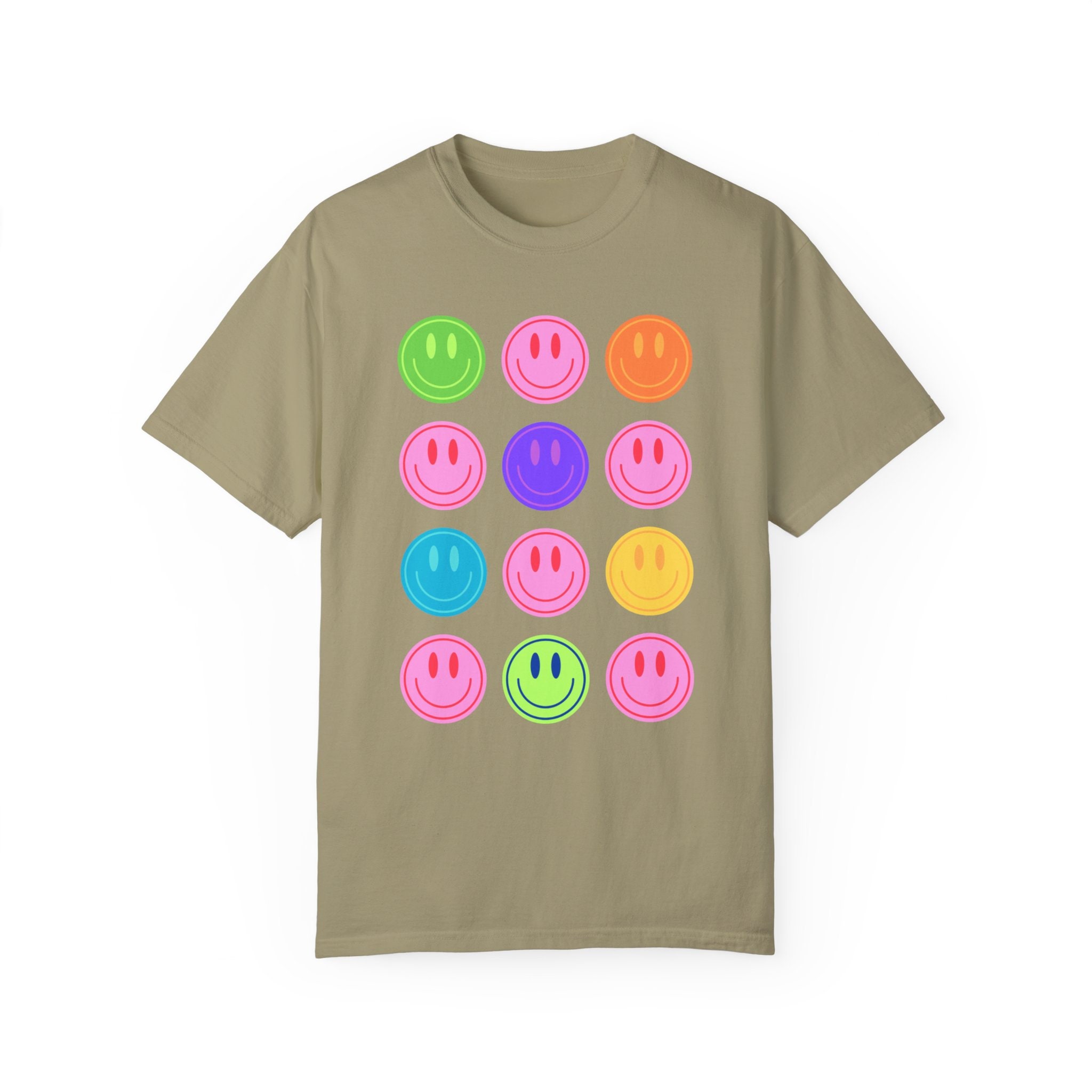 Smiley Face T-shirt - Etsy