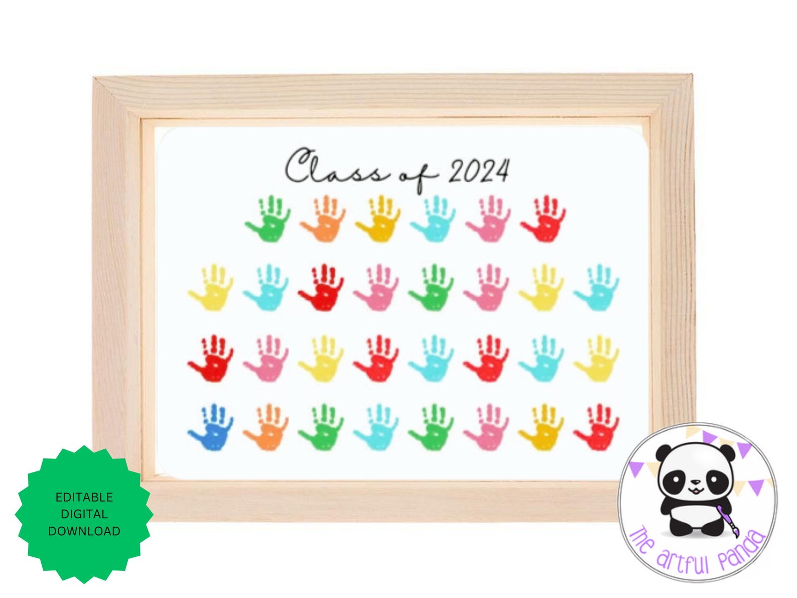 Personalised End of Year Class Print, Thank You Teacher Gift, Class ...