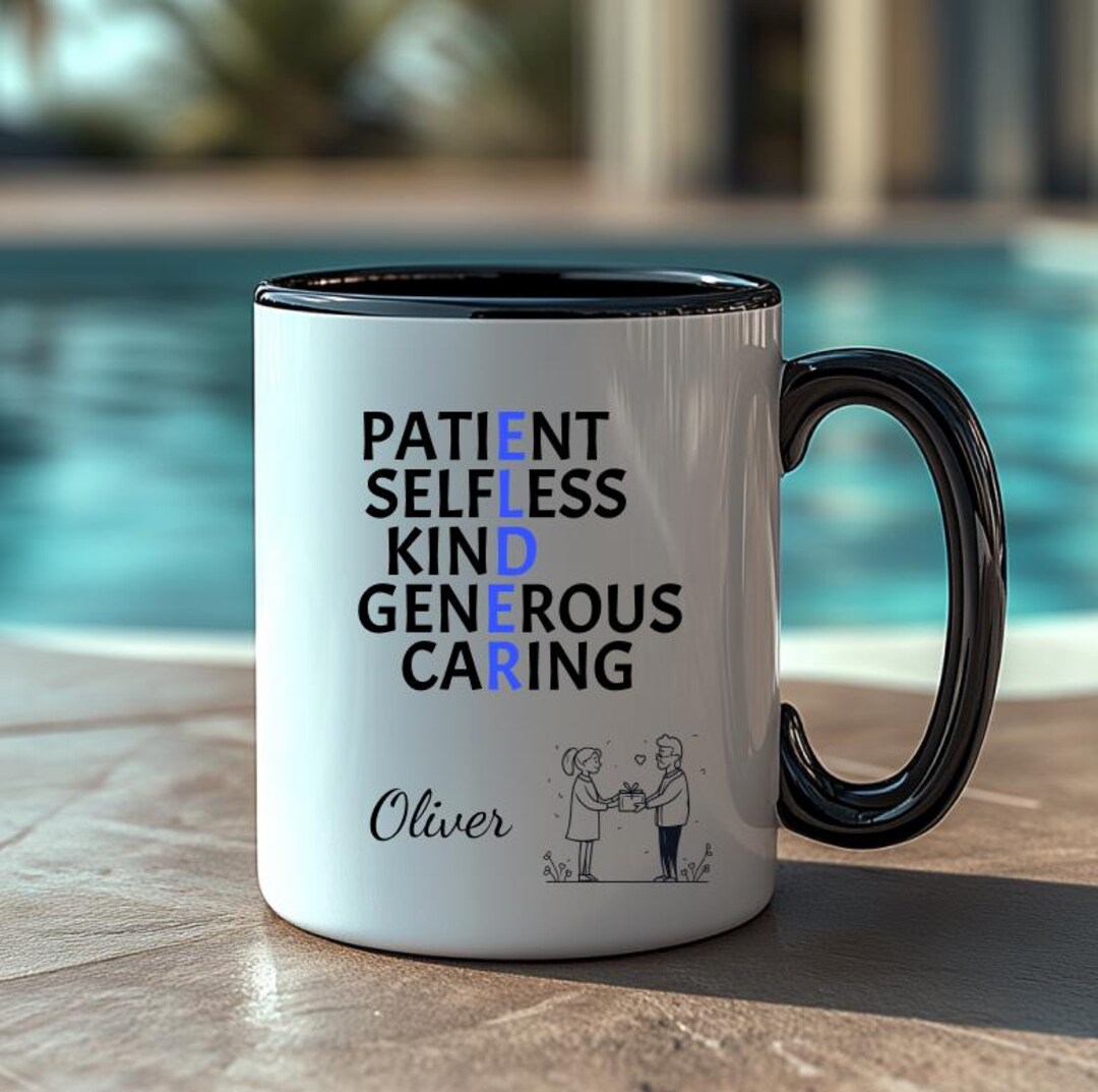 Elder Personalized Gift, Elder Coffee Cup, Elder Name Mug, Custom Name ...