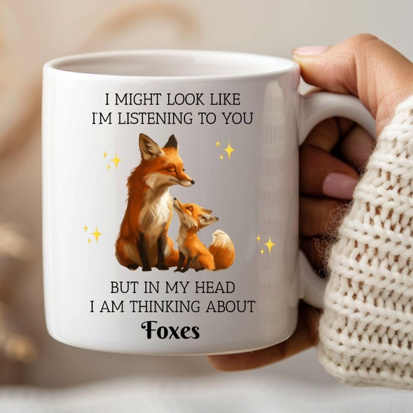 Fox Tea Cup - Etsy