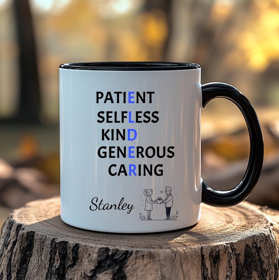 Personalised Elder Gift, Elder Coffee Cup, Custom Gift for Elders ...