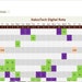 Monthly Staff Rota Template for Small Business and Big Companies - Etsy