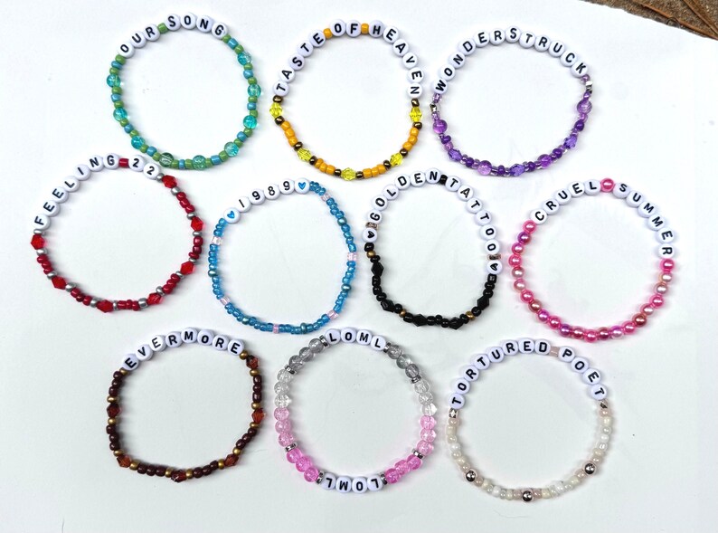 Eras Tour Friendship Bracelet Sets - Etsy
