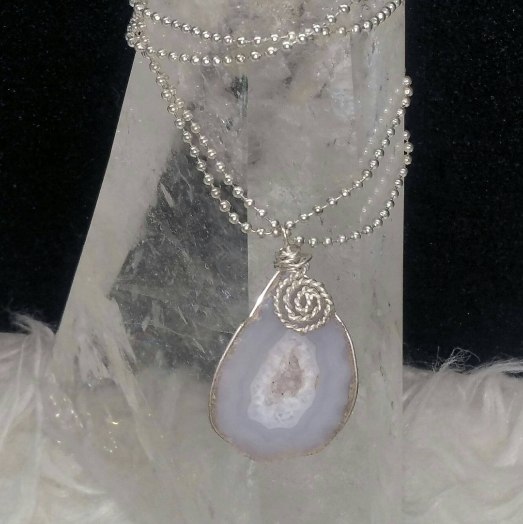 Adorable OCCO OCHO GEODE Half, Wrapped in .925 Sterling Silver Wire - Etsy