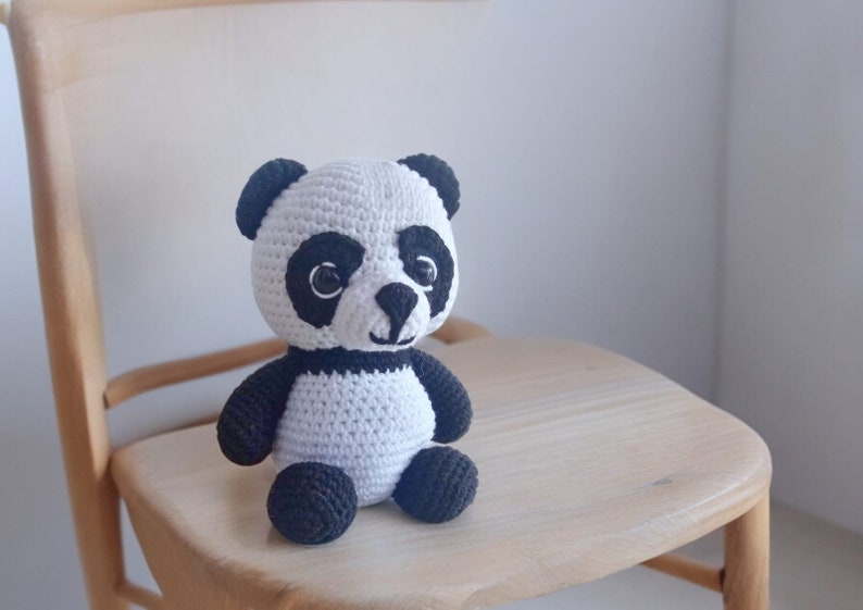 Crochet PATTERN Cute Panda, Amigurumi Tutorial PDF in English, Crochet ...