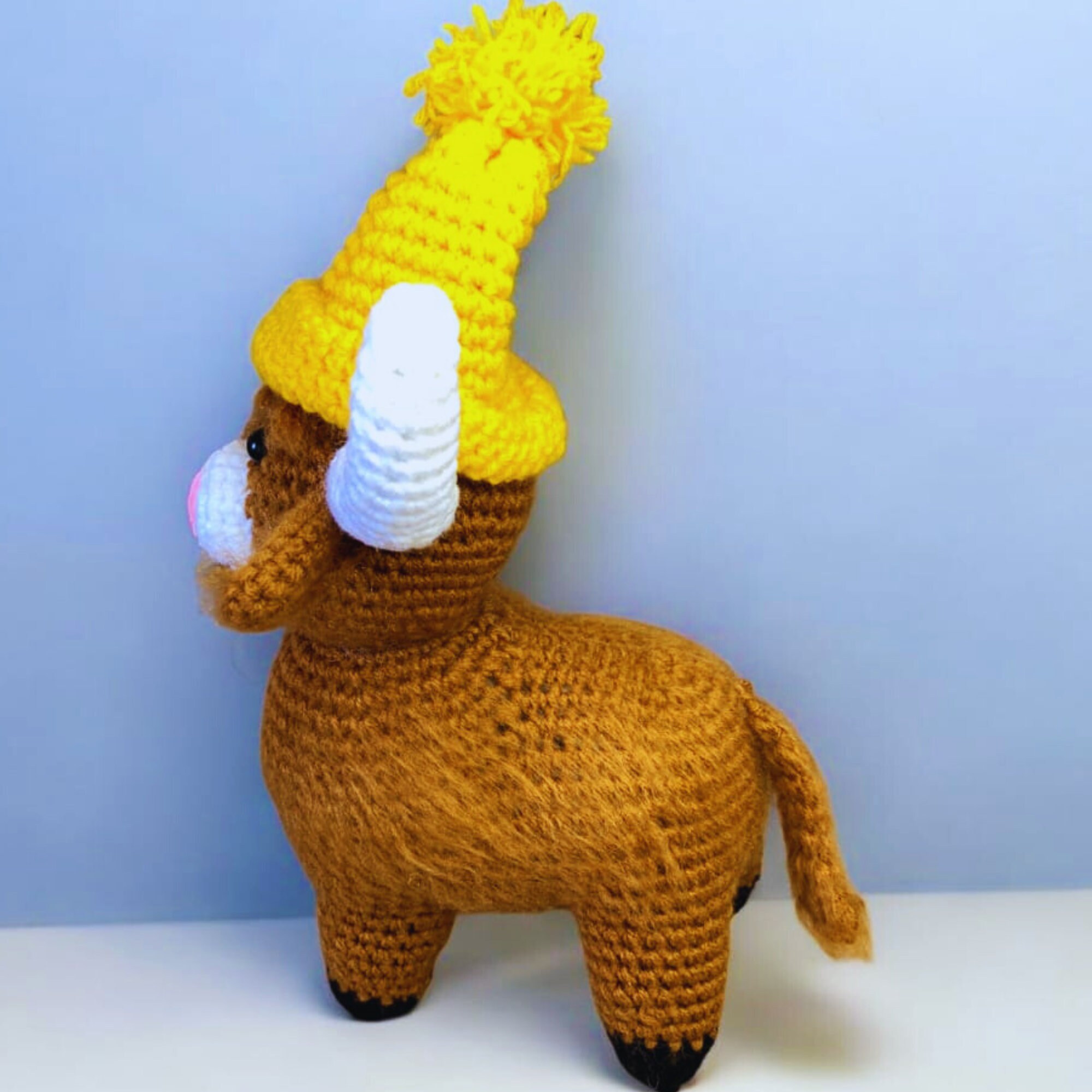 Crochet PATTERN Cute Highland Cow, Amigurumi Tutorial PDF in English ...