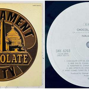 Parliament - Chocolate City - Rare Japan White Label Promo 1975 Vinyl ...