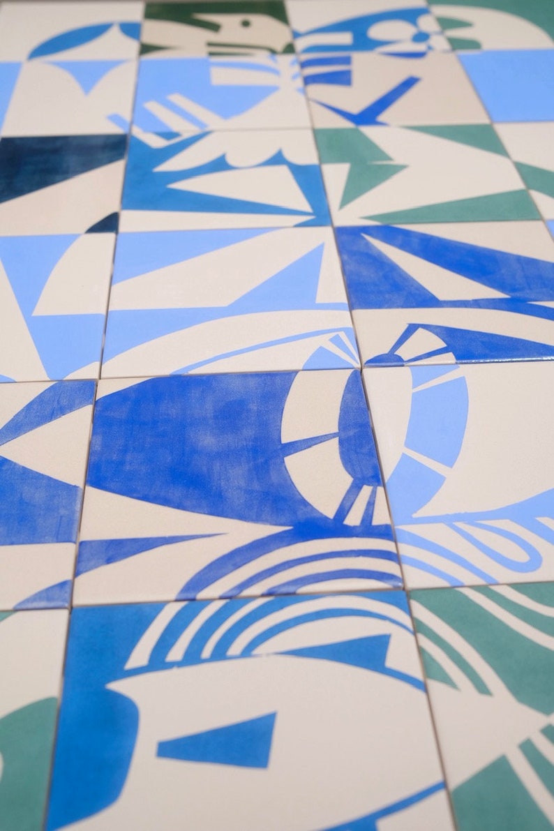 Azulejo Tile Art - Etsy