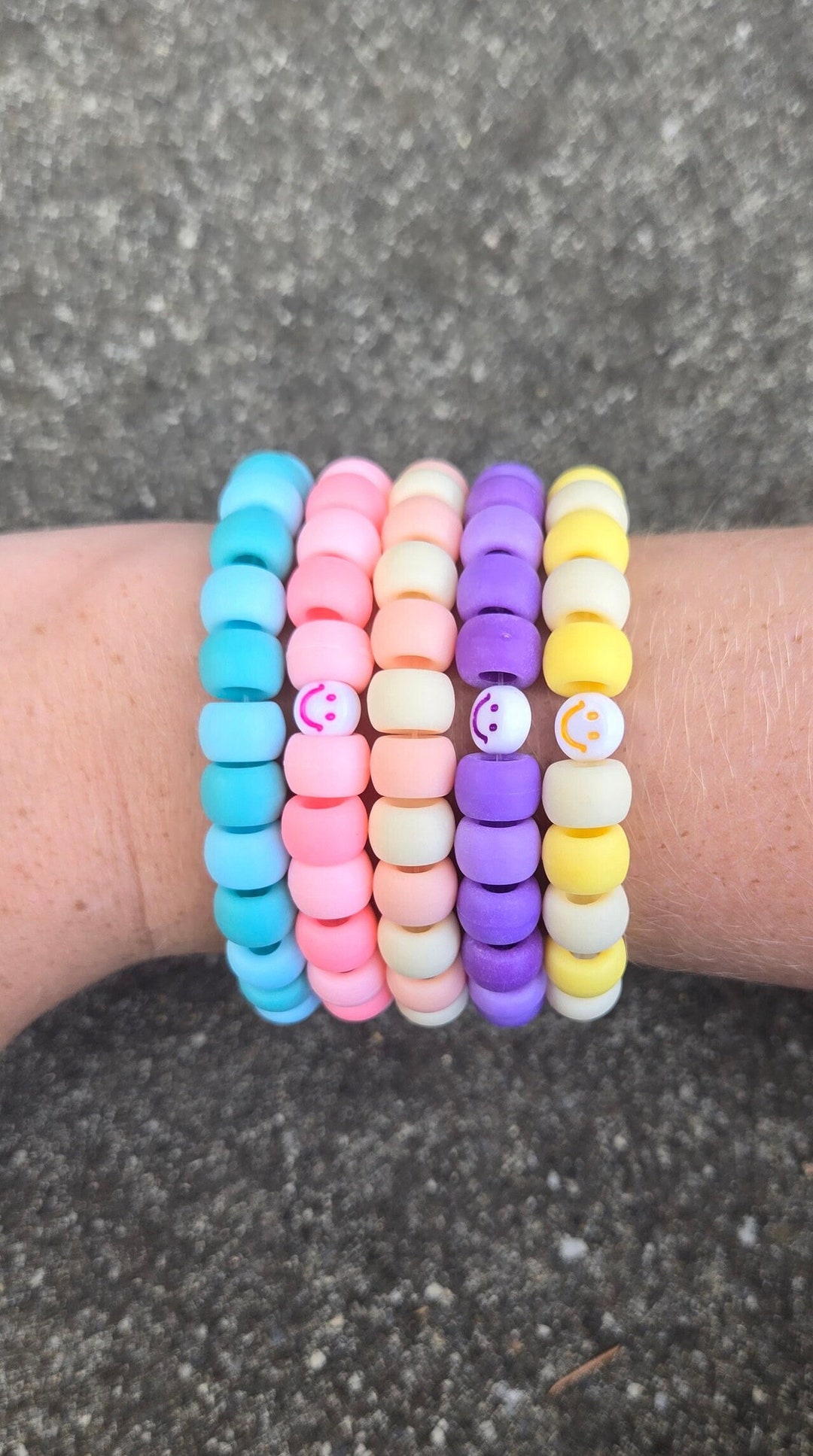 Pony Beaded Bracelets - Etsy